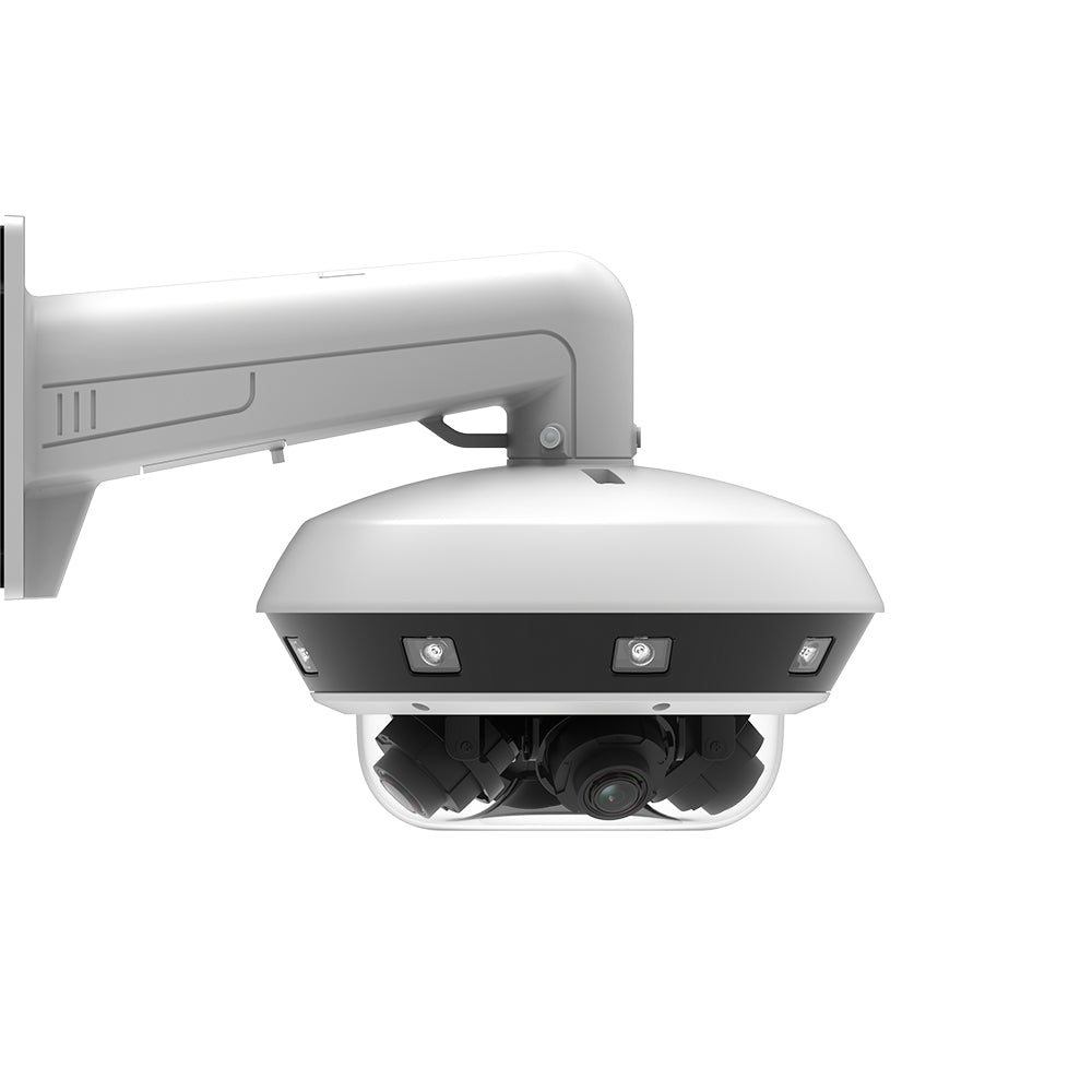32MP warm light 4-Directional Multisensor 360° Panoramic Dome Camera ...
